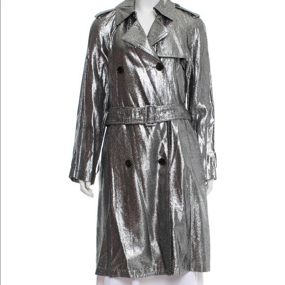 3.1 Phillip Lim | Jackets & Coats | 3 Phillip Lim Silver Metallic ...